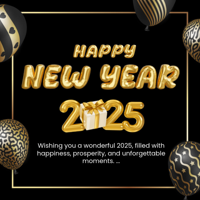 New year greeting Template | PosterMyWall