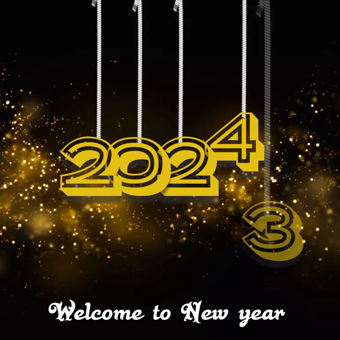 New year greeting post Template | PosterMyWall