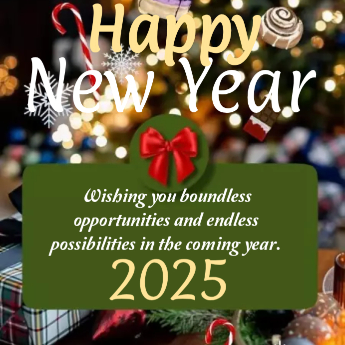 New Year greetings Template | PosterMyWall