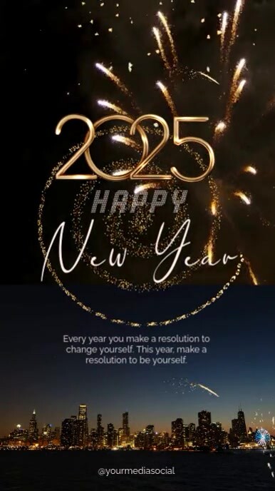 new year instagram Template | PosterMyWall
