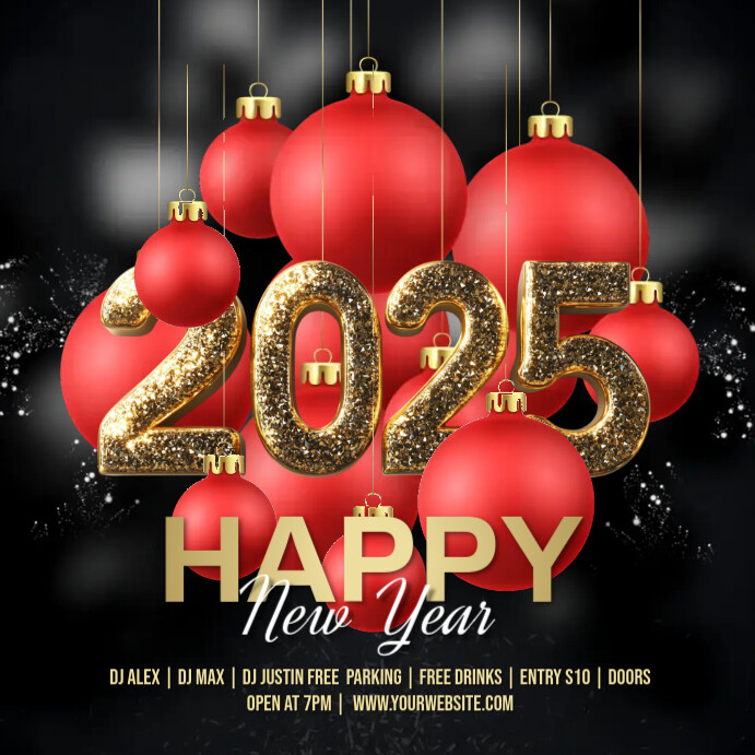 New year instagram post Template | PosterMyWall
