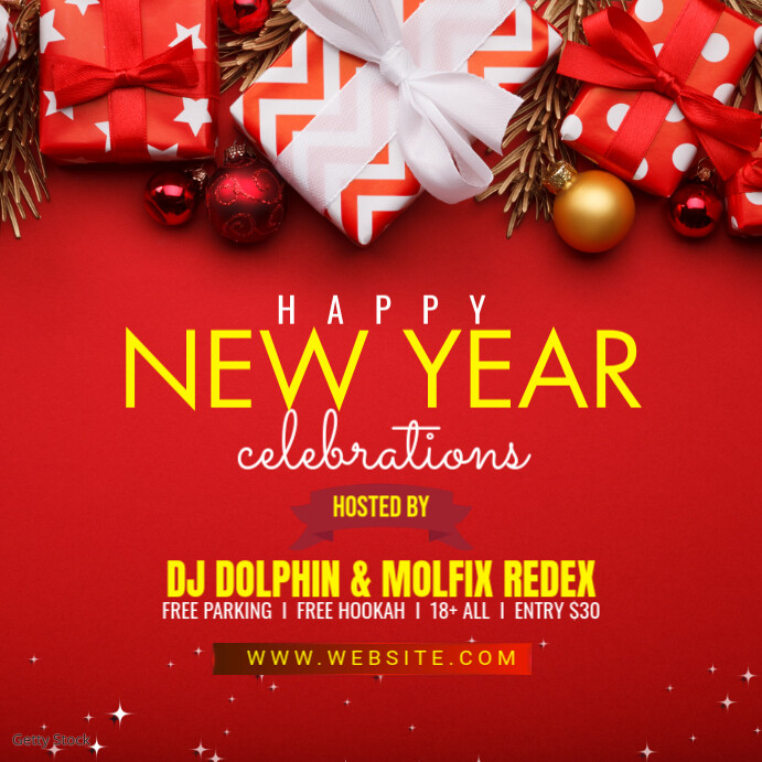 New Year Instagram Post Template | PosterMyWall