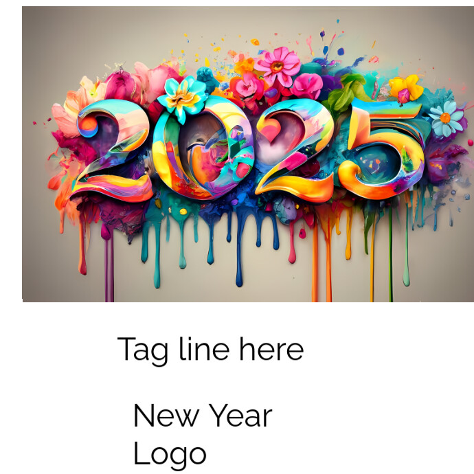 New Year Logo Template | PosterMyWall