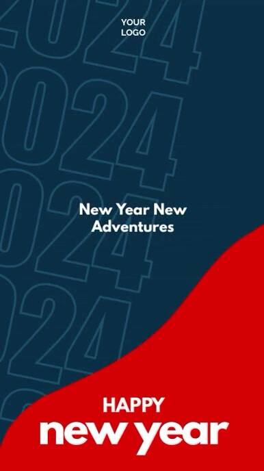 New Year New Adventures video Template | PosterMyWall