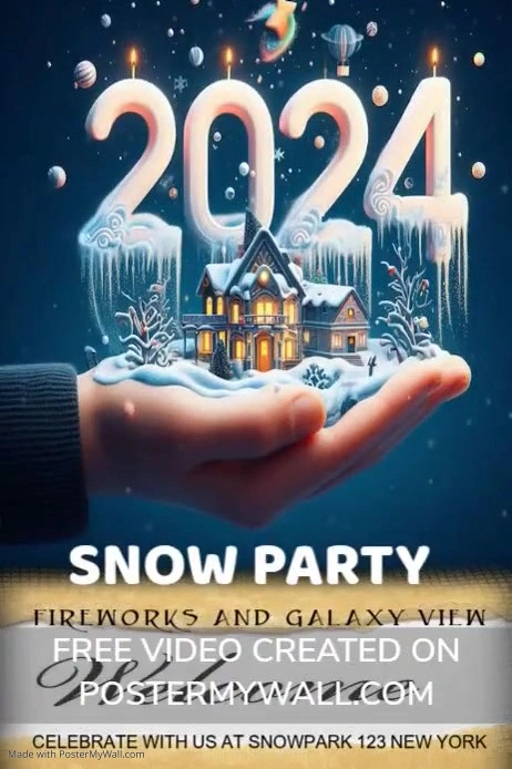 New Year Party Template | PosterMyWall