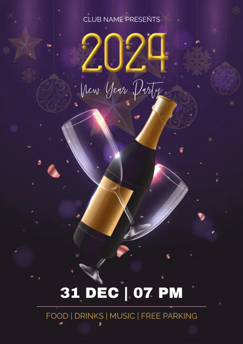 new year party Template | PosterMyWall