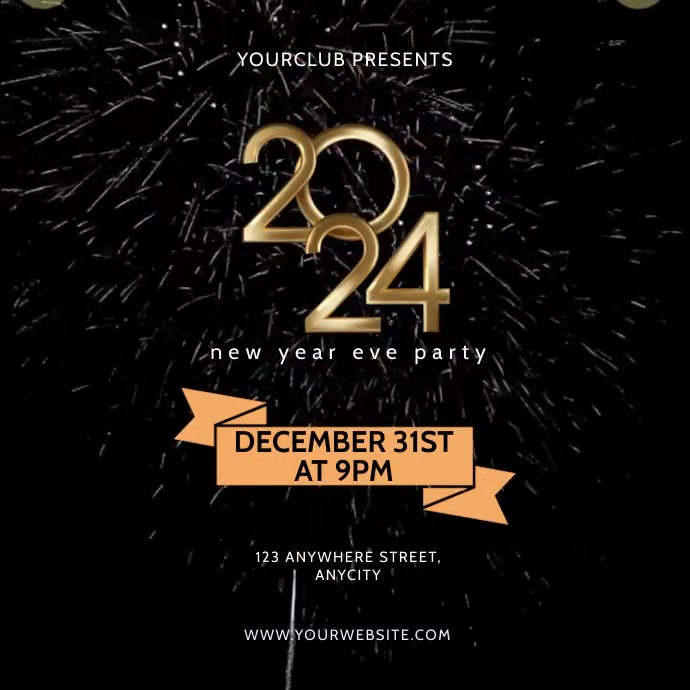 Copy of New Year Party | PosterMyWall