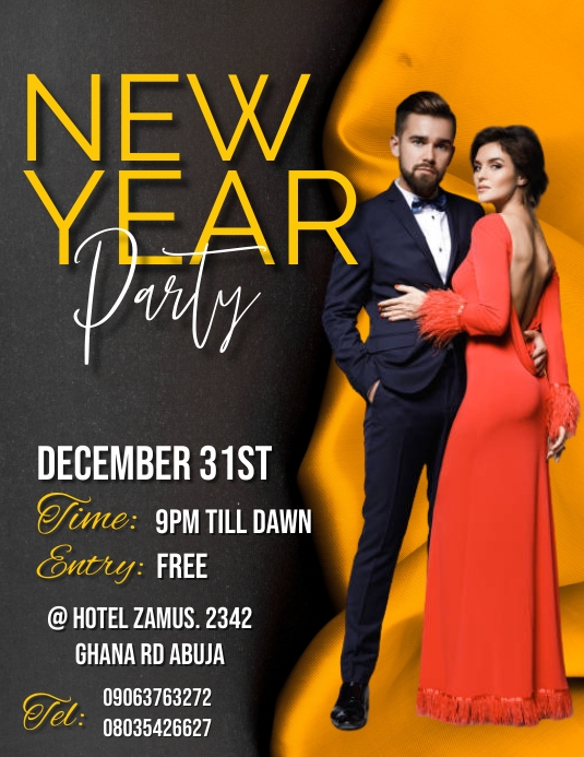 new year party Template | PosterMyWall