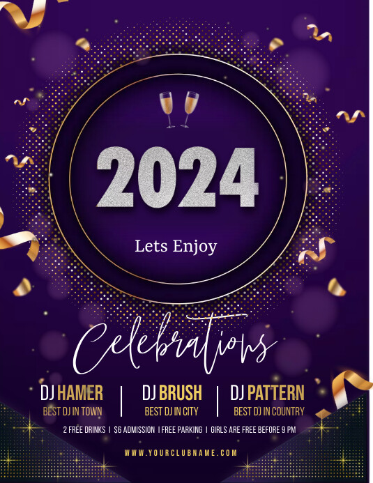 New year party Template | PosterMyWall