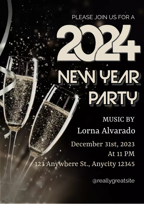 New Year Party Template | PosterMyWall