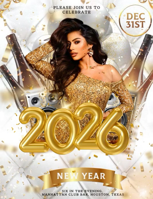 New year party instagram video DESIGN TEMPLATE | PosterMyWall