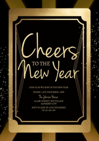Chinese New Year Party Invitation Template | PosterMyWall