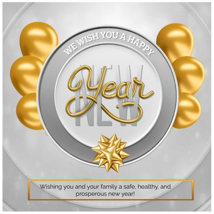 new year post Template | PosterMyWall