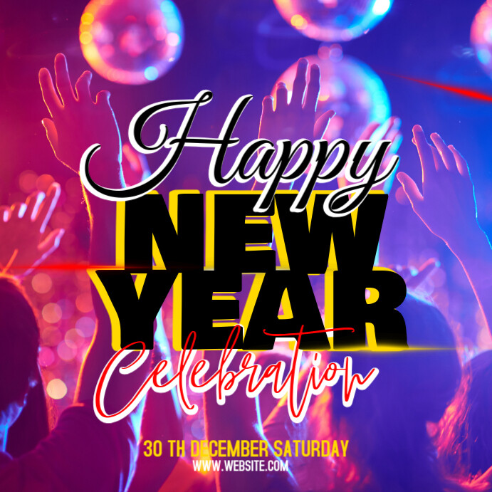 New Year Post Template | PosterMyWall