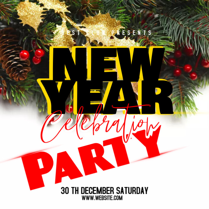 New Year Post Template | PosterMyWall