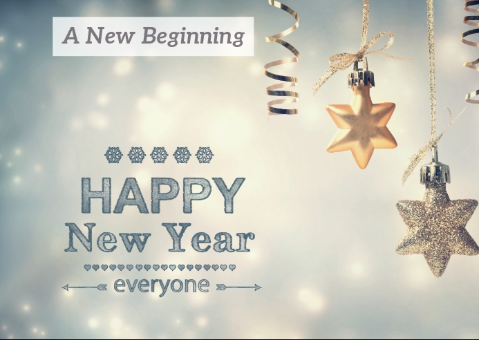 Copy of New Year Postcard Template | PosterMyWall