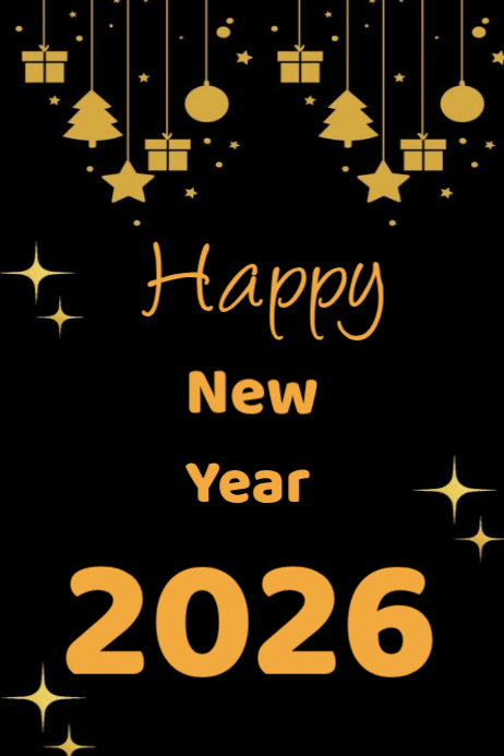 New year poster 2026 Template | PosterMyWall
