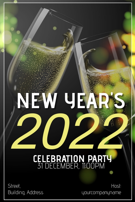 New year poster Template | PosterMyWall