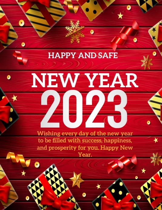 New Year Poster Template | PosterMyWall