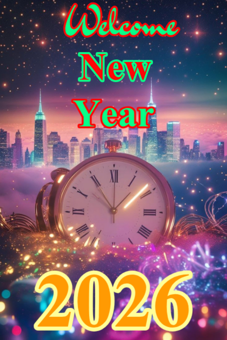 New year poster Template | PosterMyWall