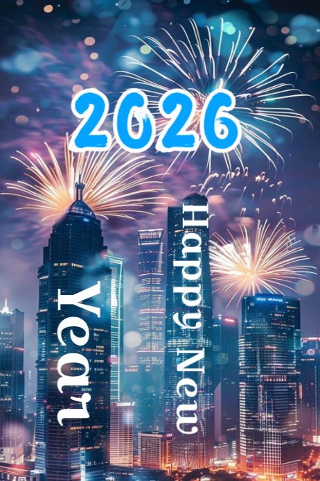 New year poster Template | PosterMyWall