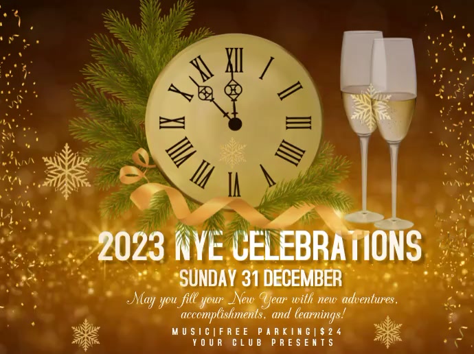 New year poster Template | PosterMyWall