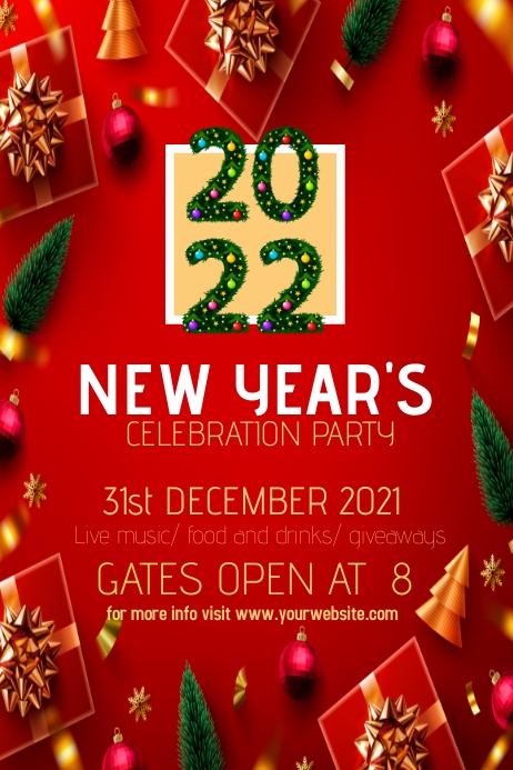 New year poster Template | PosterMyWall