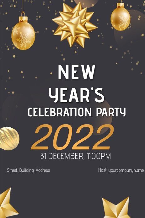 New year poster Template | PosterMyWall