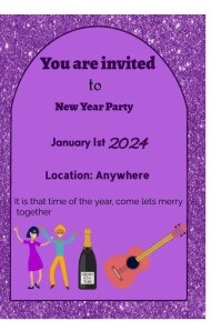 NEW YEAR 2024 PARTY Template | PosterMyWall