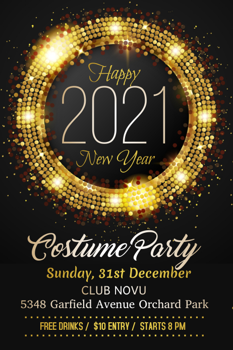 new year poster template | PosterMyWall