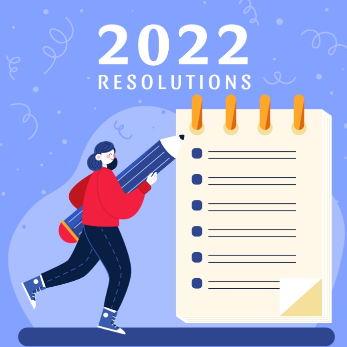 New year resolution poster Template | PosterMyWall