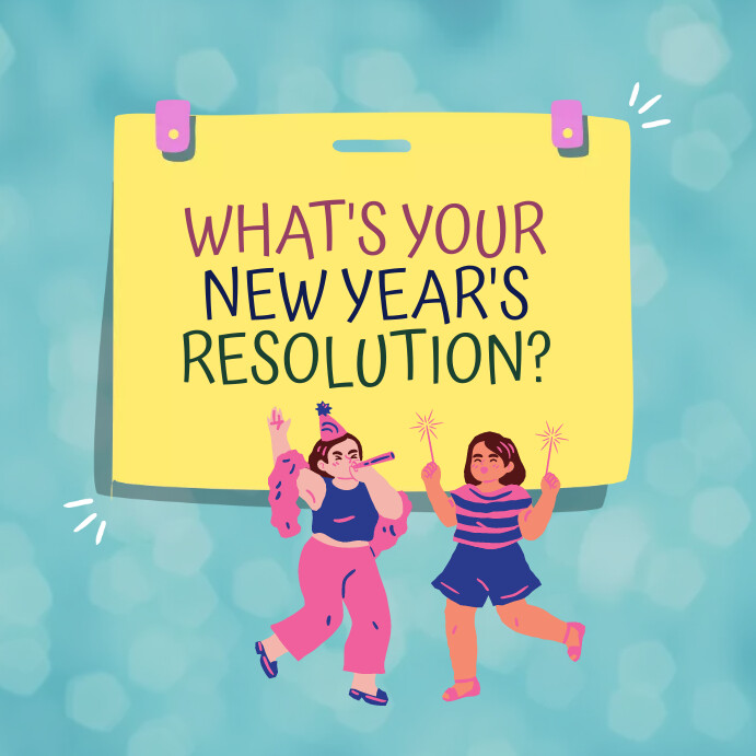 New Year Resulation Ad Template | PosterMyWall