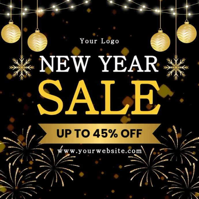 Copy of New Year Sale Ads | PosterMyWall