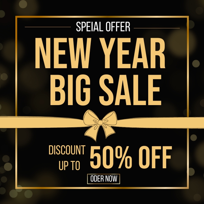 Copy of New Year Sale | PosterMyWall