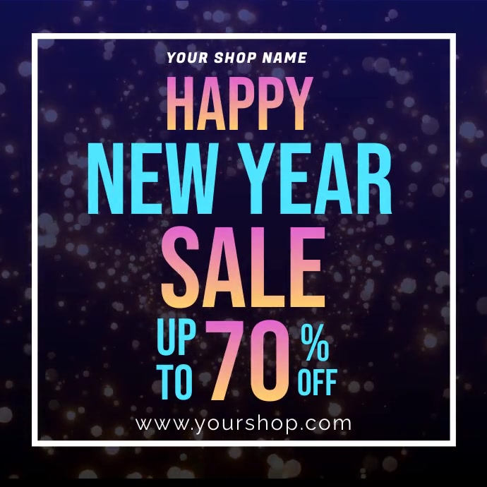 NEW YEAR SALE SUPER OFFER Template | PosterMyWall