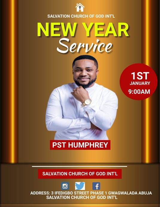 New year service (5) Template | PosterMyWall