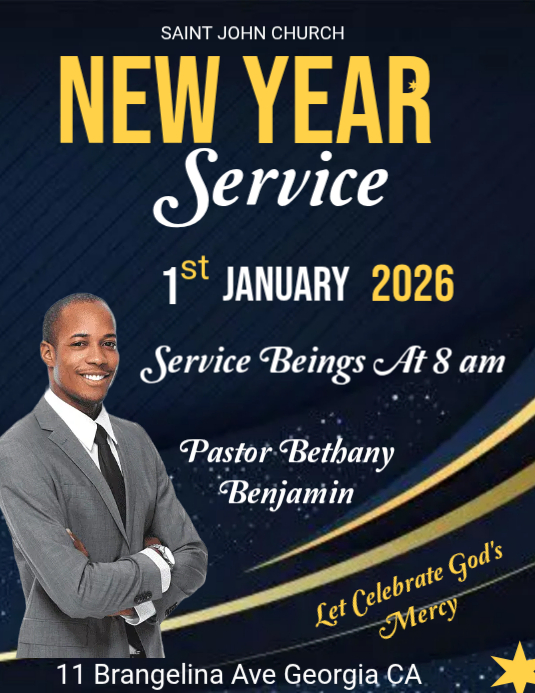 Copy of New Year service banner | PosterMyWall