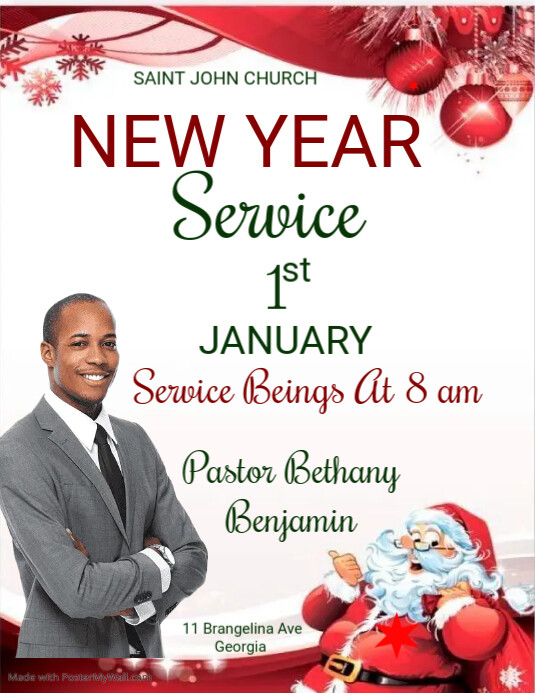 New year service Template | PosterMyWall