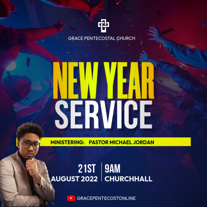 New year service Template | PosterMyWall