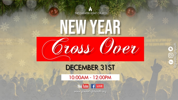 New Year Service Template | PosterMyWall