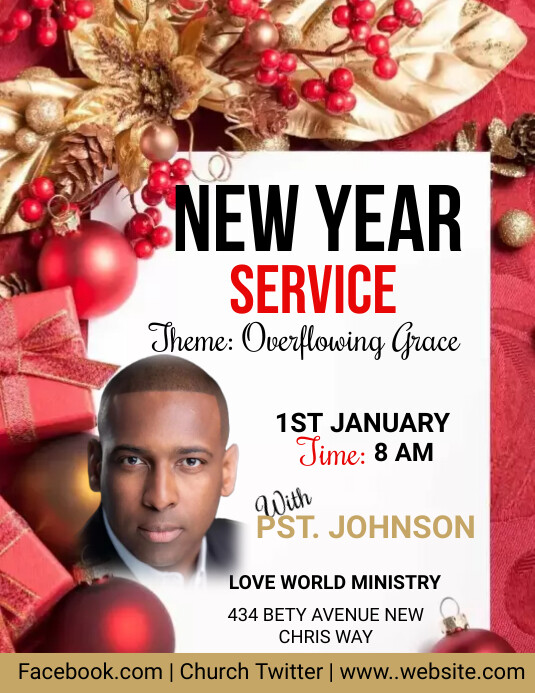 New year service Template | PosterMyWall