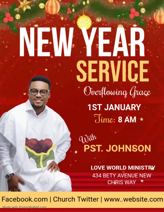 New year service Template | PosterMyWall