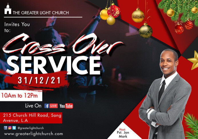New Year Service Template | PosterMyWall