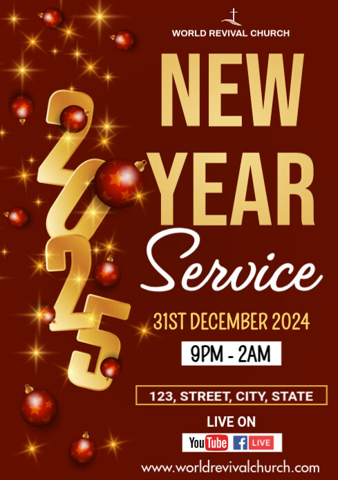 New year service Template | PosterMyWall
