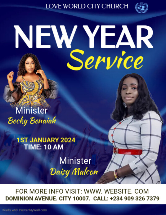 New year service Template | PosterMyWall
