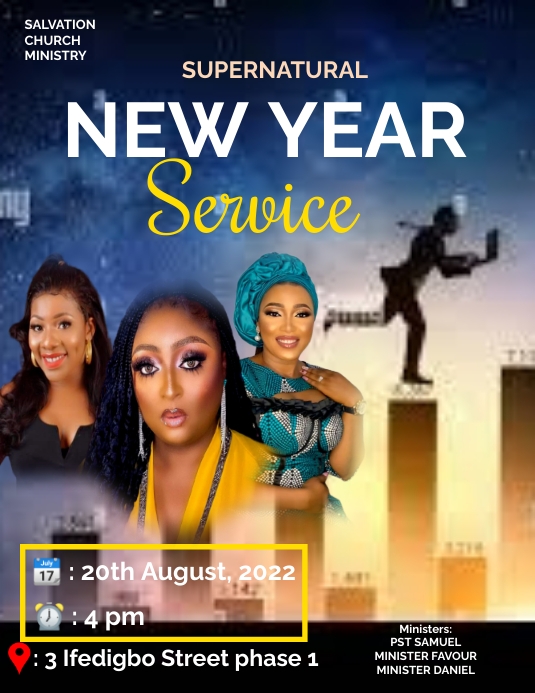 New year service Template | PosterMyWall