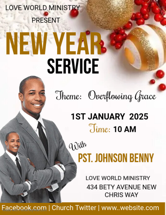 New year service Template | PosterMyWall