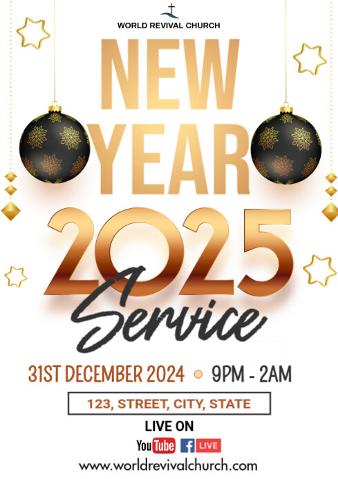 New year service Template | PosterMyWall