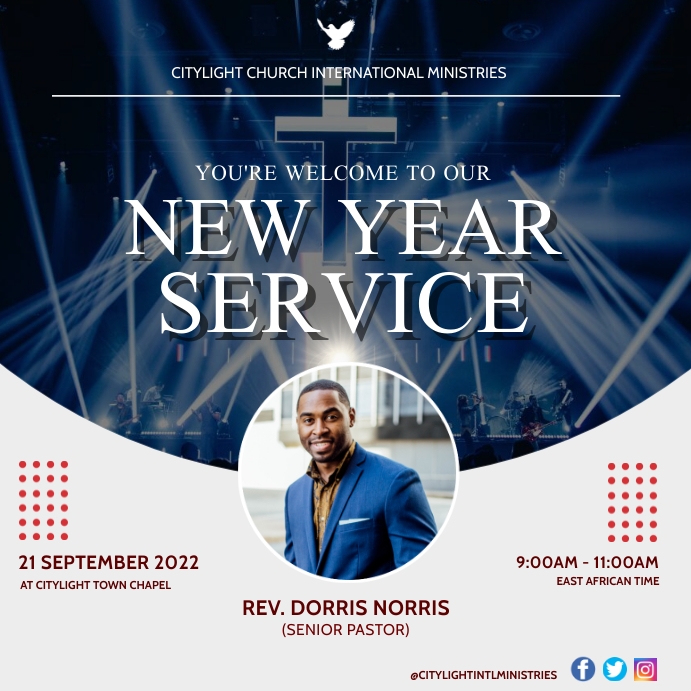 new year service flyer design Template | PosterMyWall
