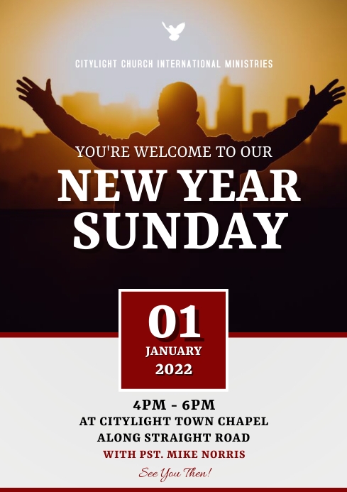 new year service flyer Template | PosterMyWall